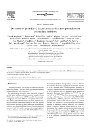 Discovery-of-pyrimidyl-5-hydroxamic-acids-as-new-potent-histone ...