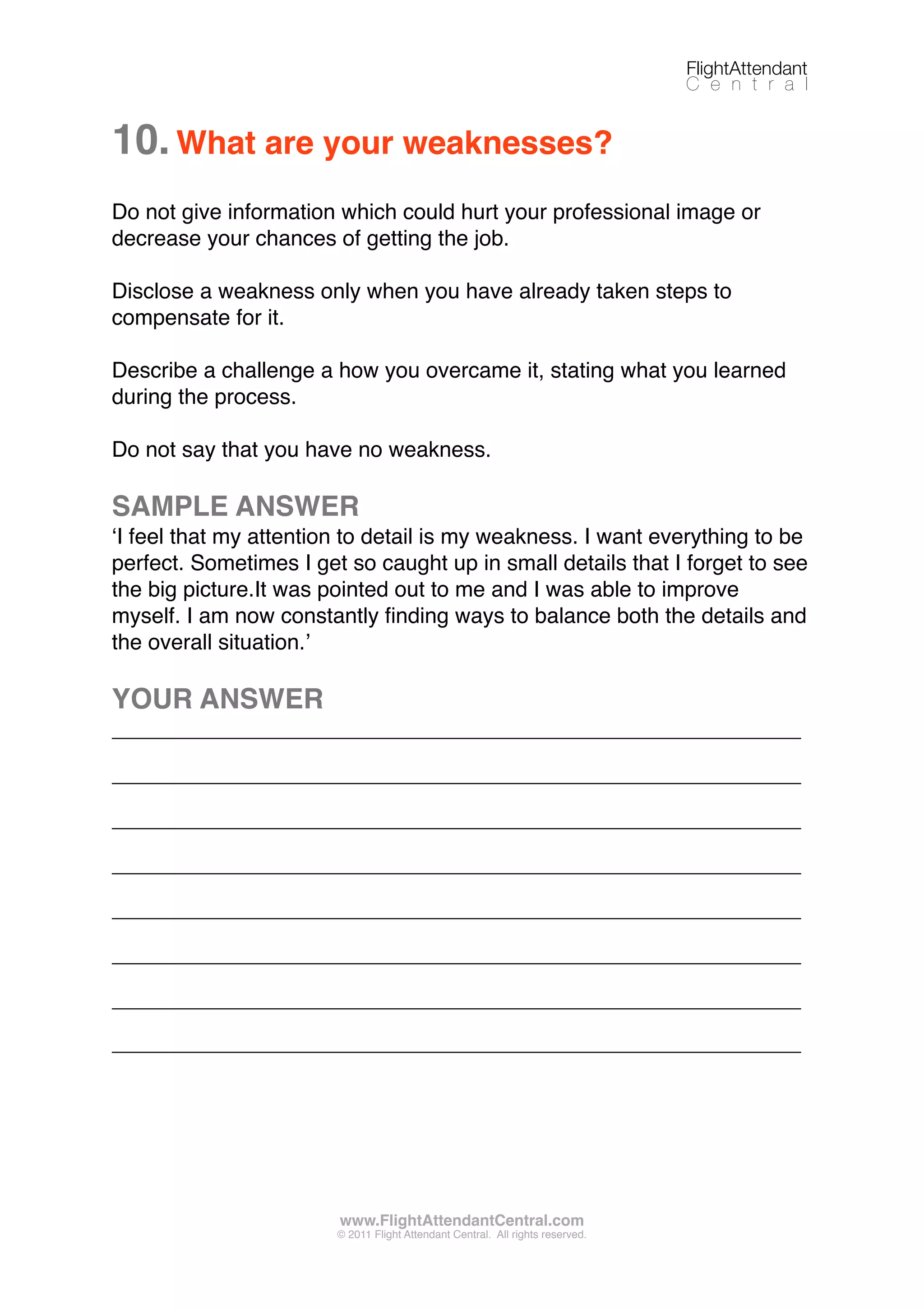 25 QUESTIONS AND ANSWERS FOR CABIN CREW FINAL INTERVIEW | PDF