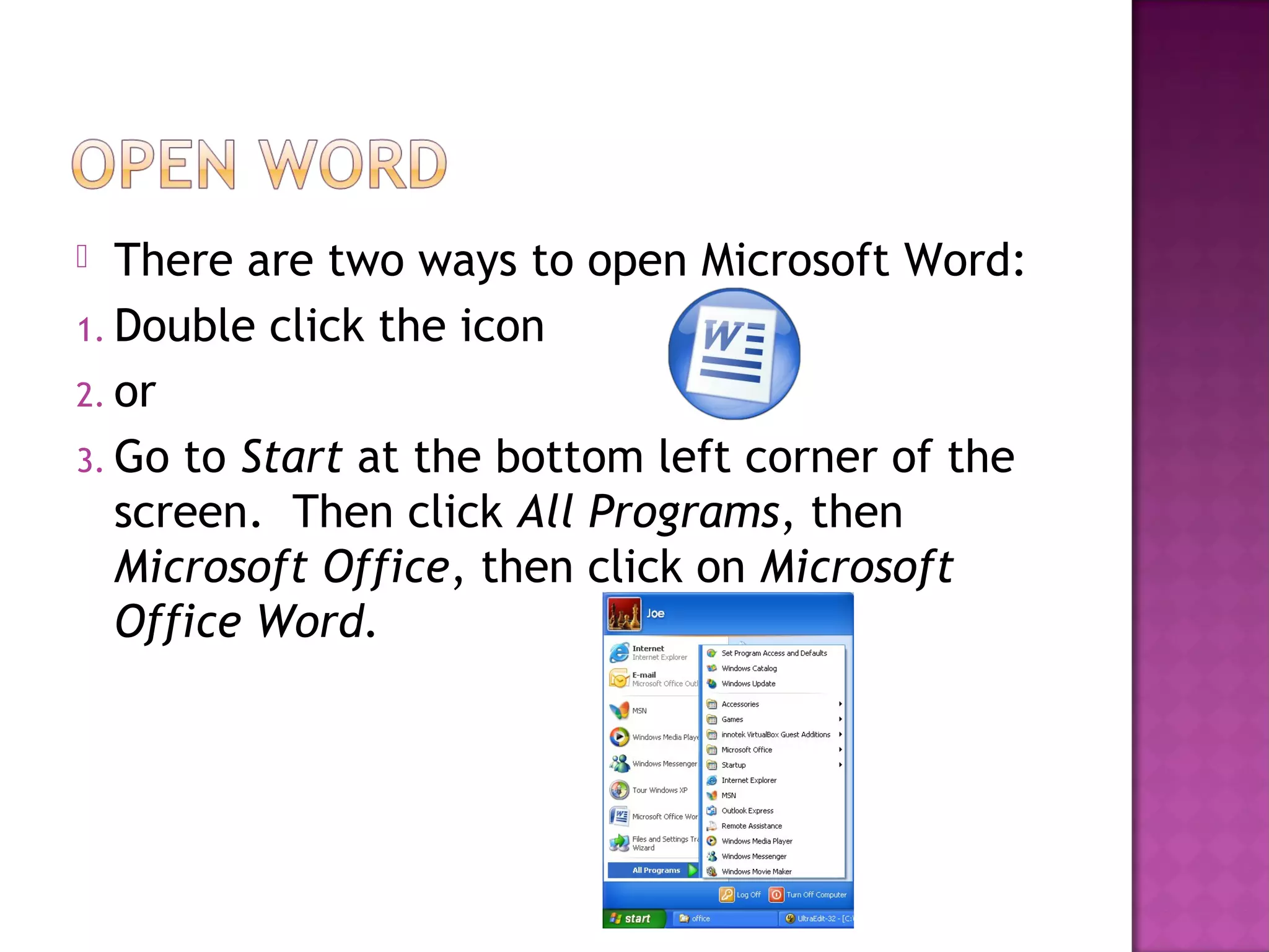 Microsoft word | PPT | Desktop Publishing | Computer Software and ...