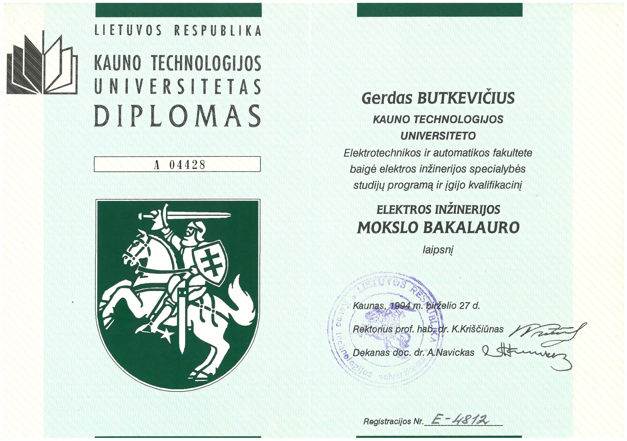 Gerdas Butkevicius bakalauro diplomas | PDF