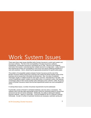 Work Systems Analysis Report | PDF
