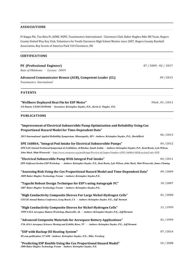 Kristopher Snyder resume | PDF