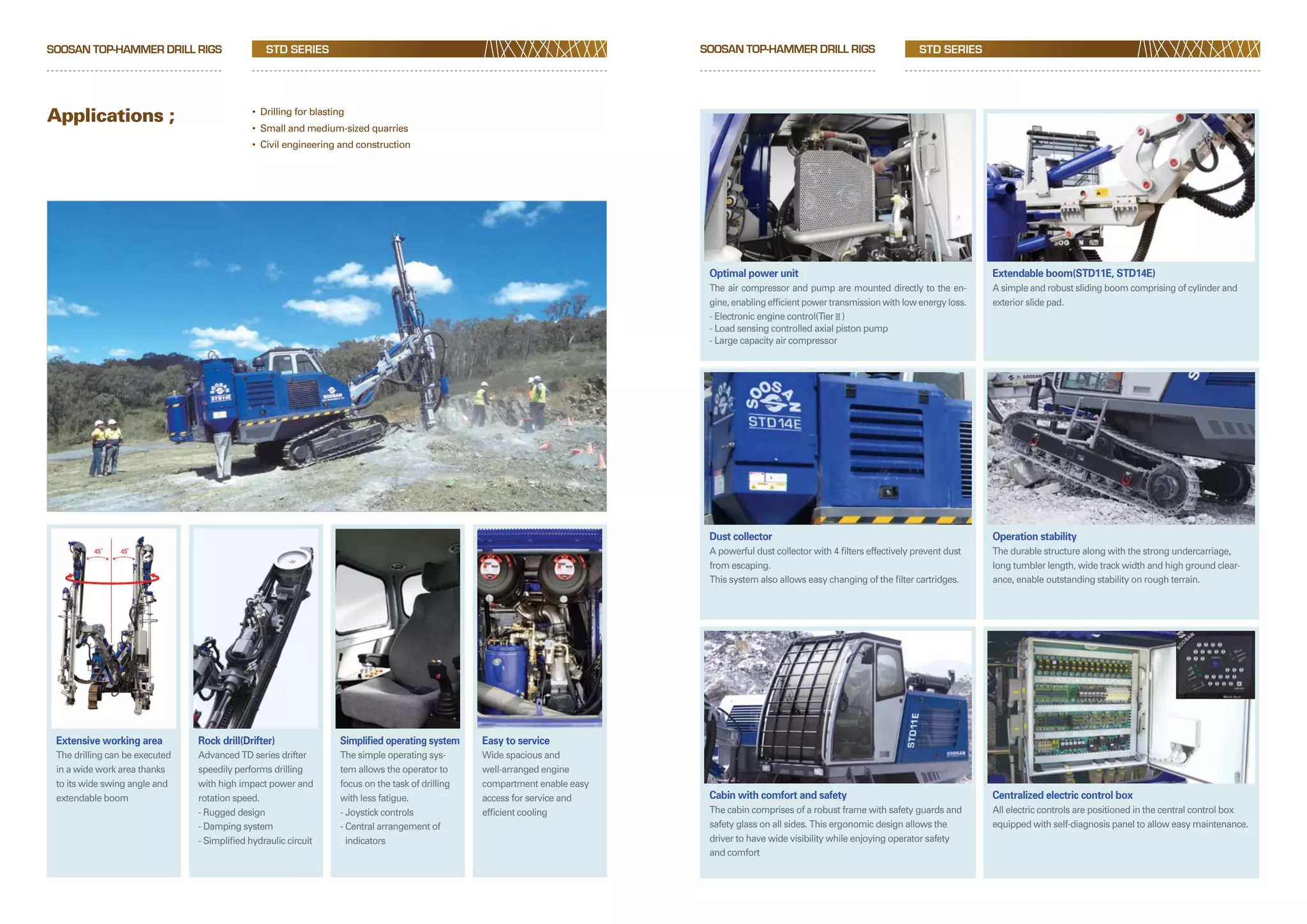 SOOSAN CRAWLER DRILL | PDF