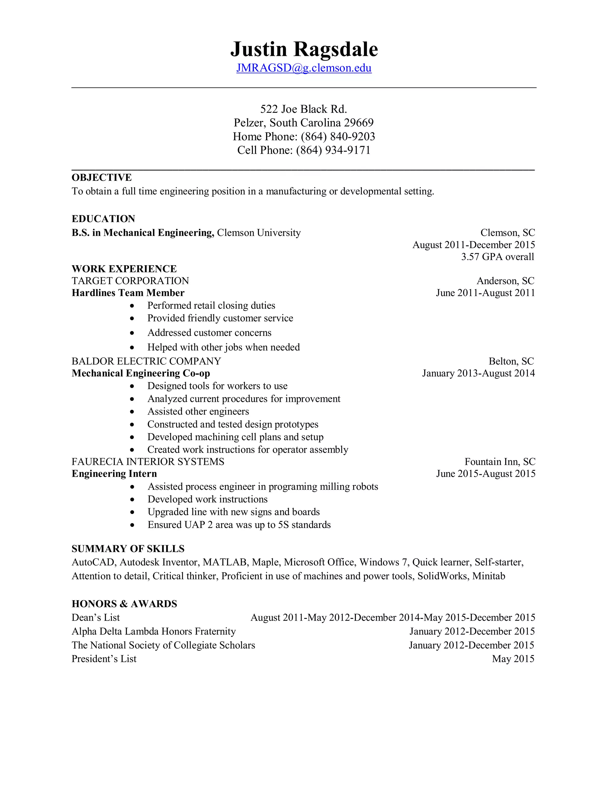 Resume | PDF