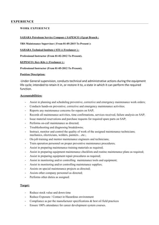 Islam Magdy Resume... | PDF | Business | Business and Finance