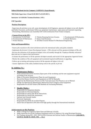 Islam Magdy Resume... | PDF | Business | Business and Finance