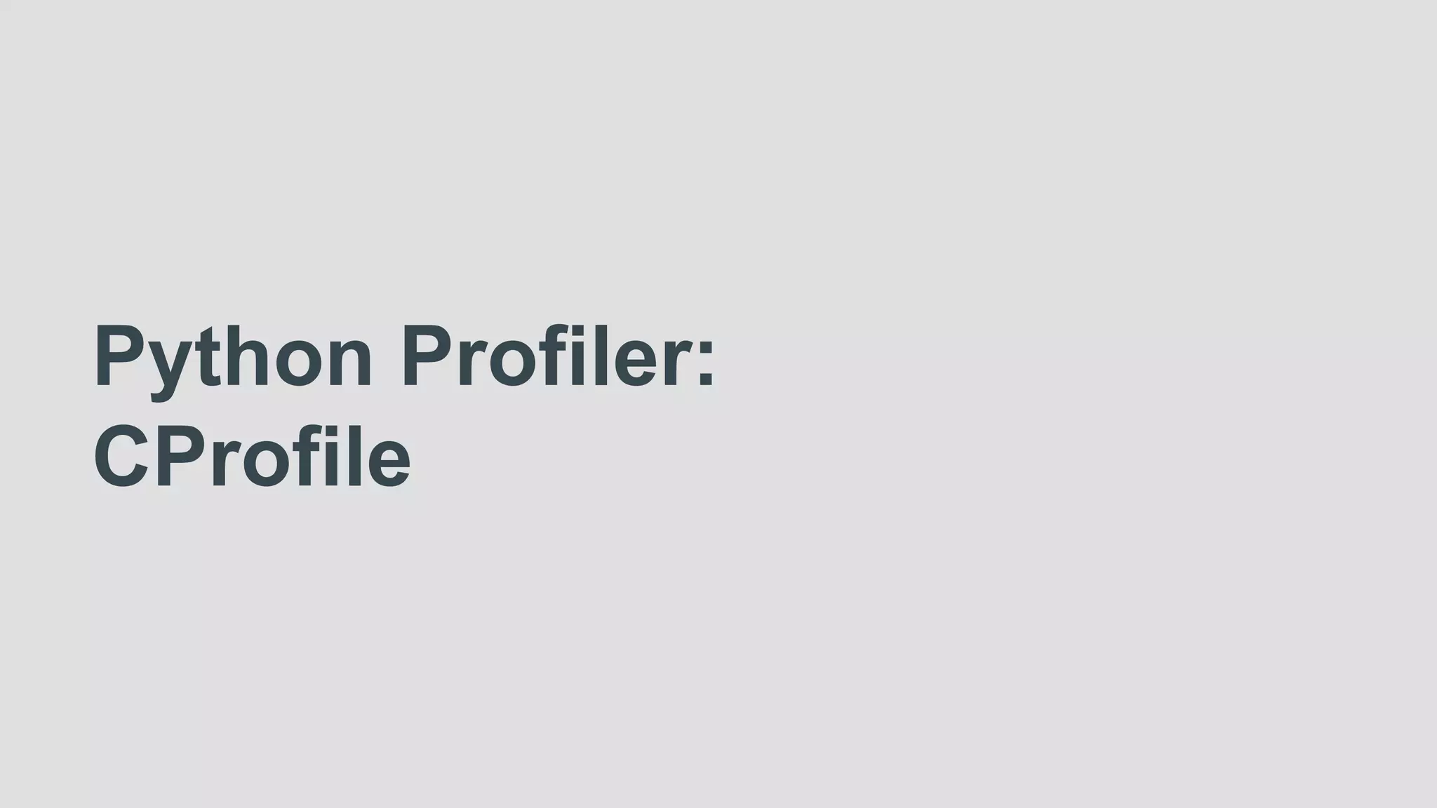 Odoo profiler | PPT