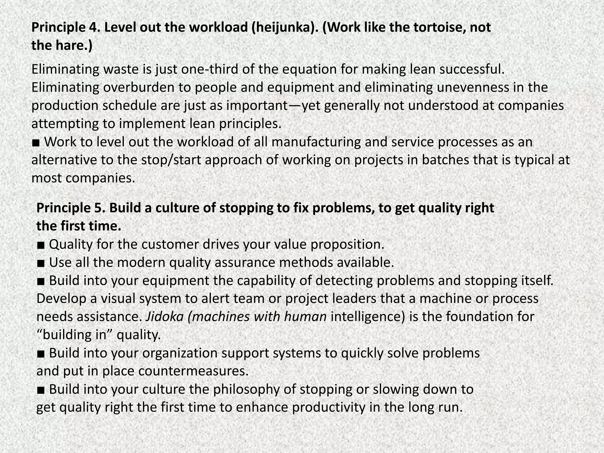 History of Lean manufacturing & TPS 14 Principal | PPTX