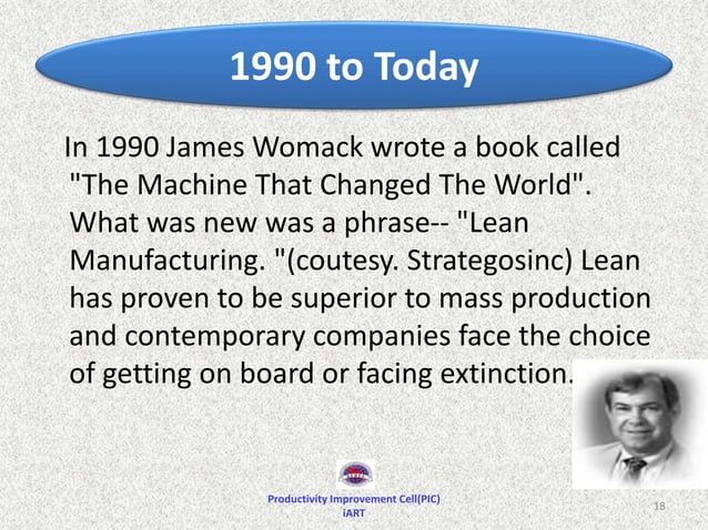 History of Lean manufacturing & TPS 14 Principal | PPTX | Manufacturing ...