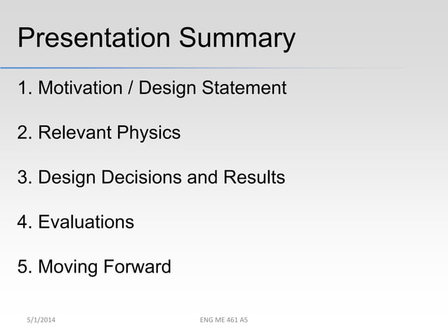 Senior Project Presentation | PPT