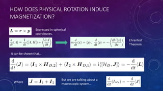 Barnett effect | PPTX