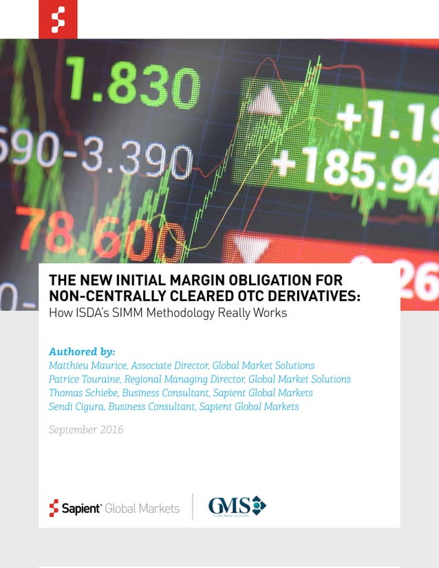 SIMM_ISDA_WPv7GMS_SEPT16 | PDF | Stocks and Bonds | Personal Investing