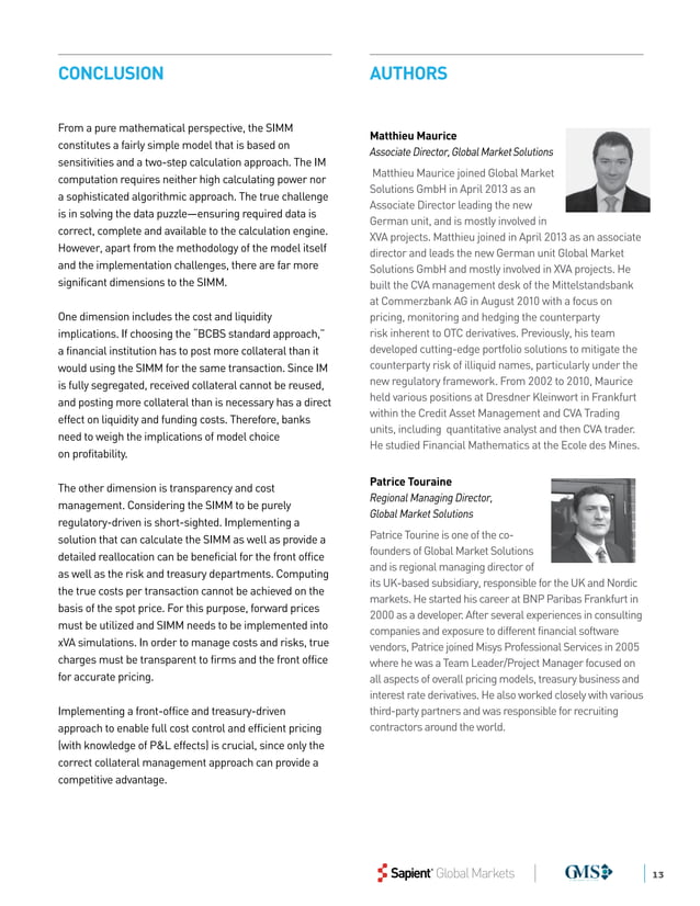 SIMM_ISDA_WPv7GMS_SEPT16 | PDF | Stocks and Bonds | Personal Investing