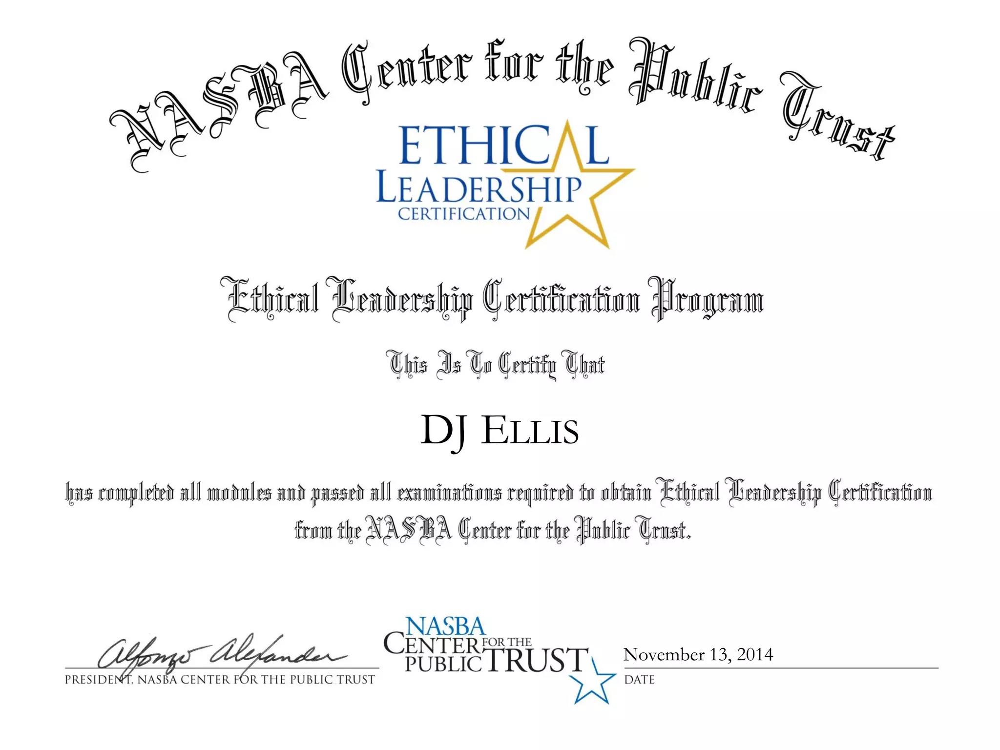 Ethics Certificate | PDF