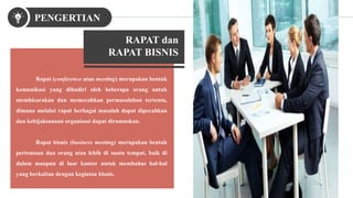 4EA21 Kelompok 4 - Rapat Bisnis | PPTX