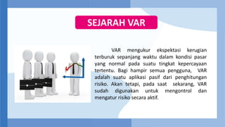 MATERI VALUE AT RISK (VAR) | PPTX