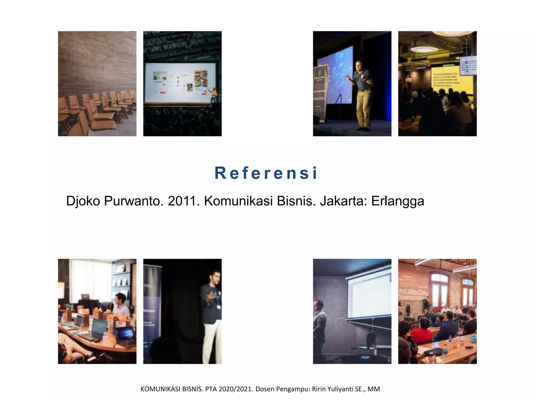 Bab 16.Presentasi Bisnis [Komunikasi Bisnis] | PPTX