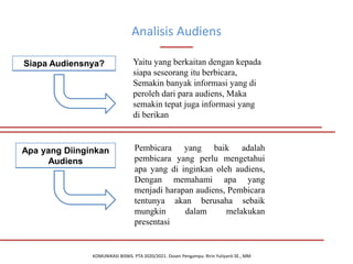 Bab 16.Presentasi Bisnis [Komunikasi Bisnis] | PPTX