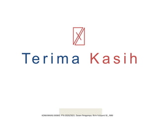 Bab 16.Presentasi Bisnis [Komunikasi Bisnis] | PPTX