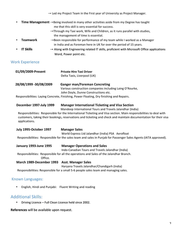 DeepakCV | PDF | Civil Engineering Industry | Industries