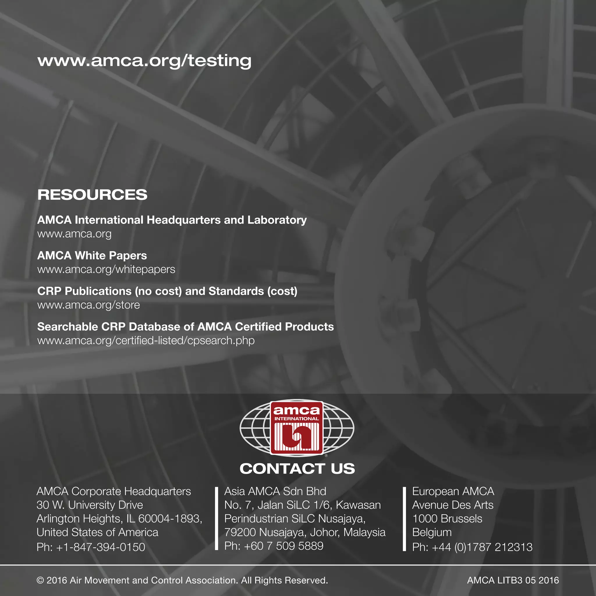 AMCA Laboratory Network | PDF