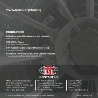 AMCA Laboratory Network | PDF
