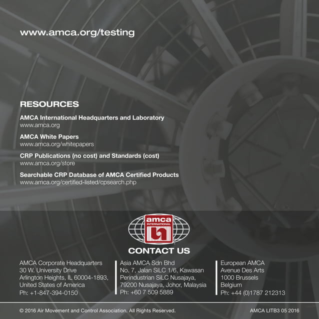 AMCA Laboratory Network | PDF