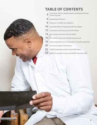 AAAHC AR 2015_FINAL | PDF | Healthcare Industry | Industries