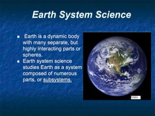 4 earth sytem of the earth | PPT