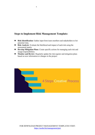4 Easy Steps to Implement Risk Management Template.docx