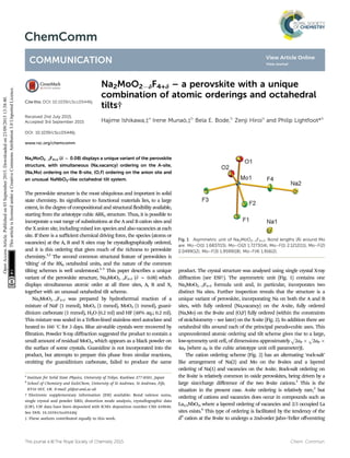 Munao_Chem Comm | PDF