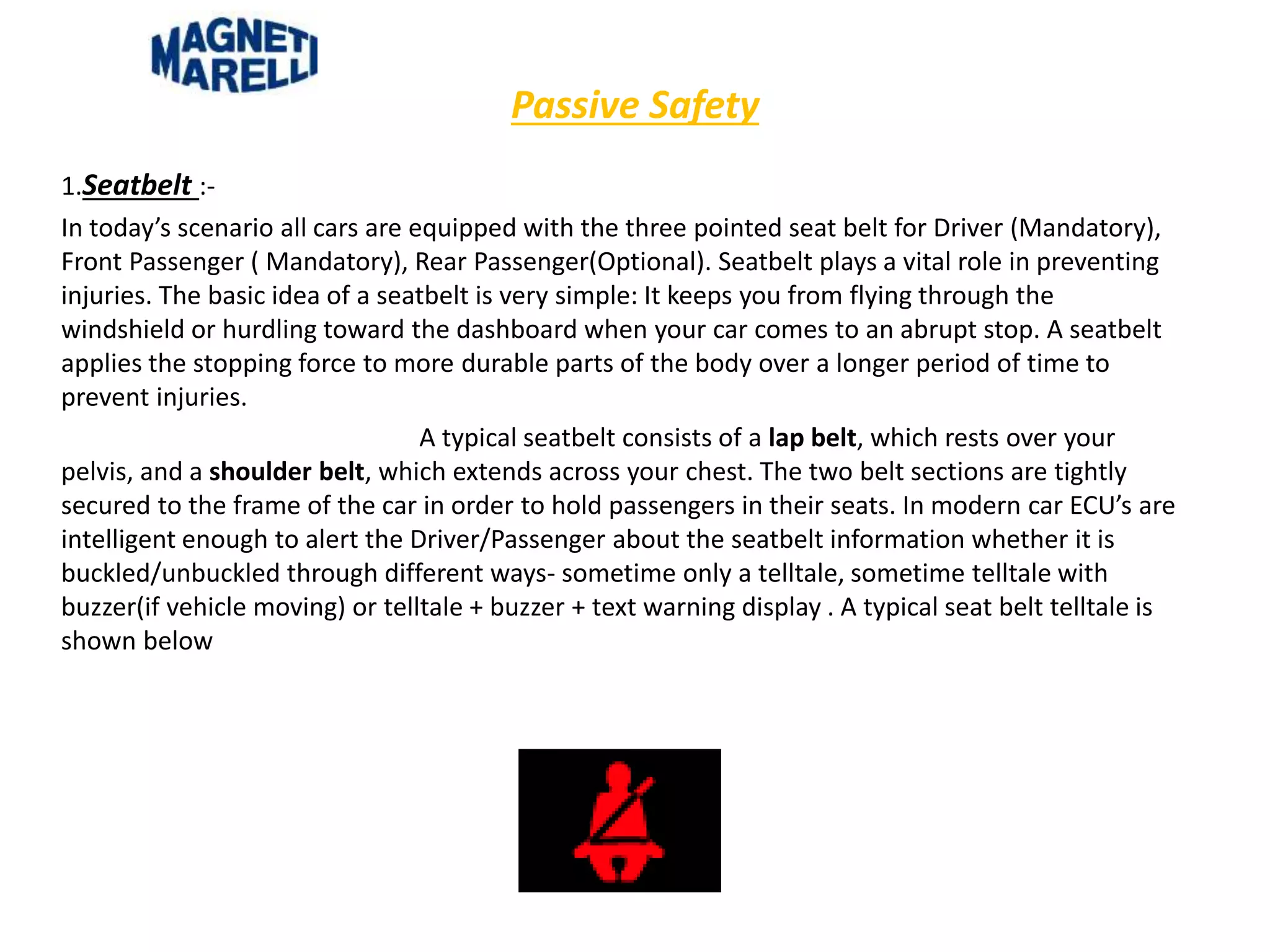 Vehicle Safety | PPTX