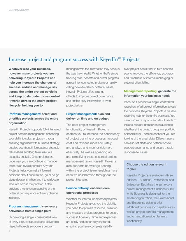 KeyedIn Projects Overview | PDF