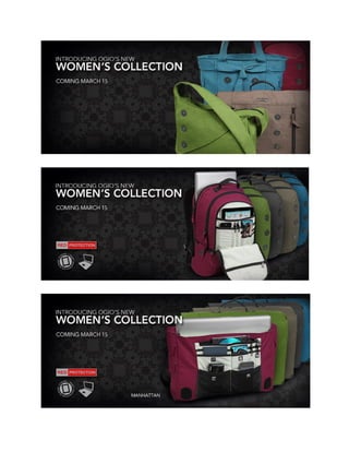 2012 OGIO Collection Product Banners Examples | DOC