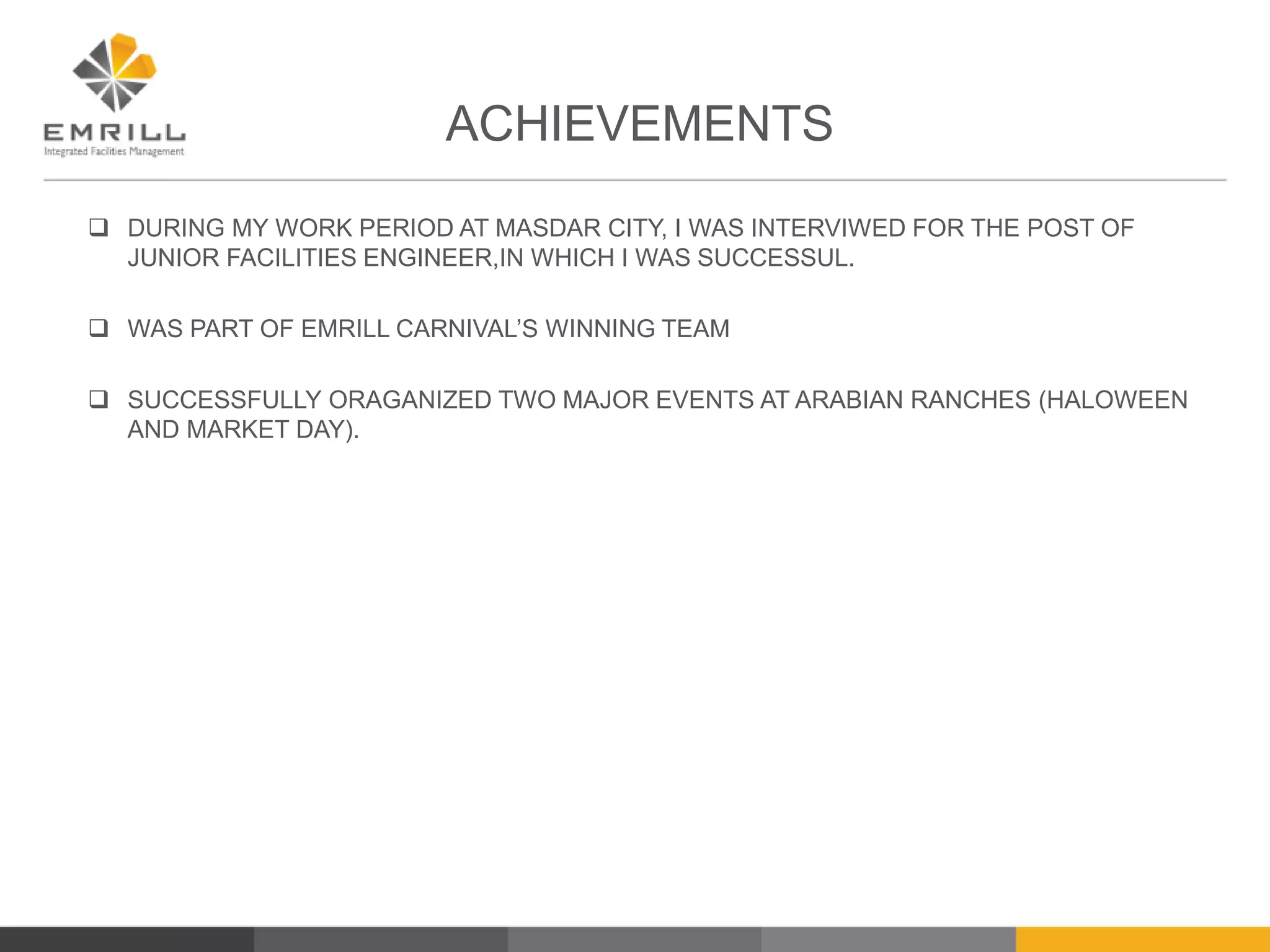 graduate trainee presentation | PPTX