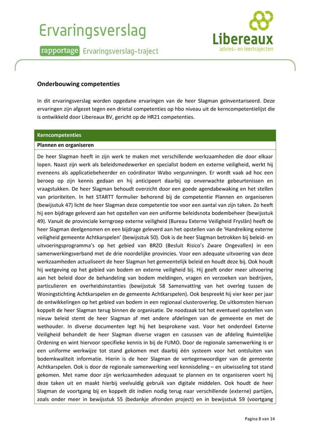 Ervaringsverslag_Libereaux | PDF