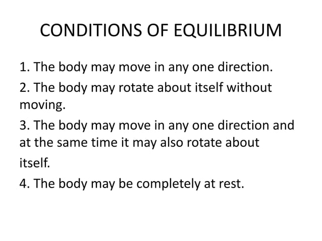 Equilibrium | PPTX