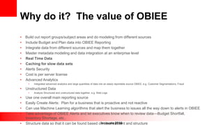 JSBI Presentation OBIEE vs Tableau | PPTX | Databases | Computer Software and Applications