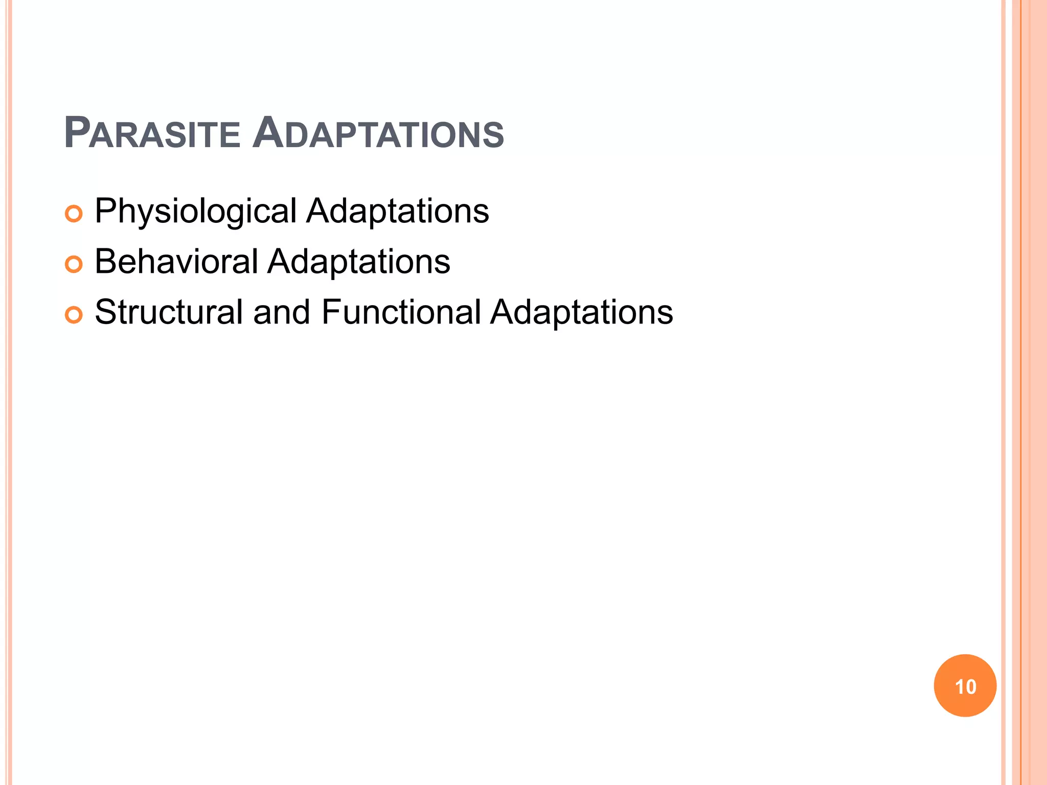 4 ecology of parasites part 2 | PPTX
