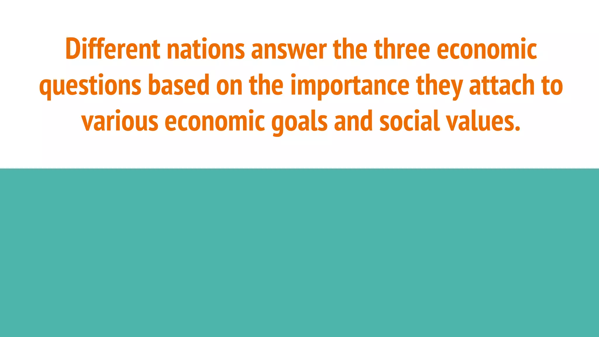 4 Economic Systems | PPTX