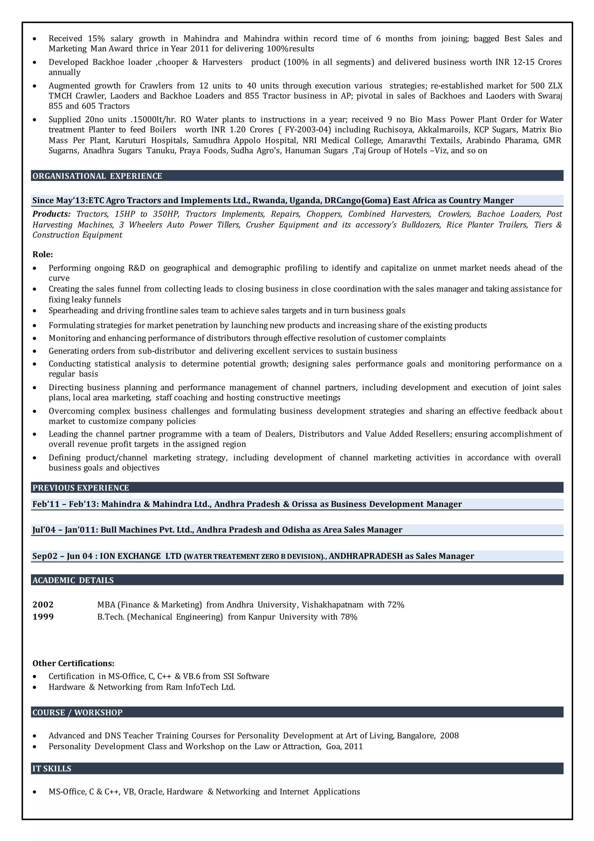 C HARI RESUME | DOCX