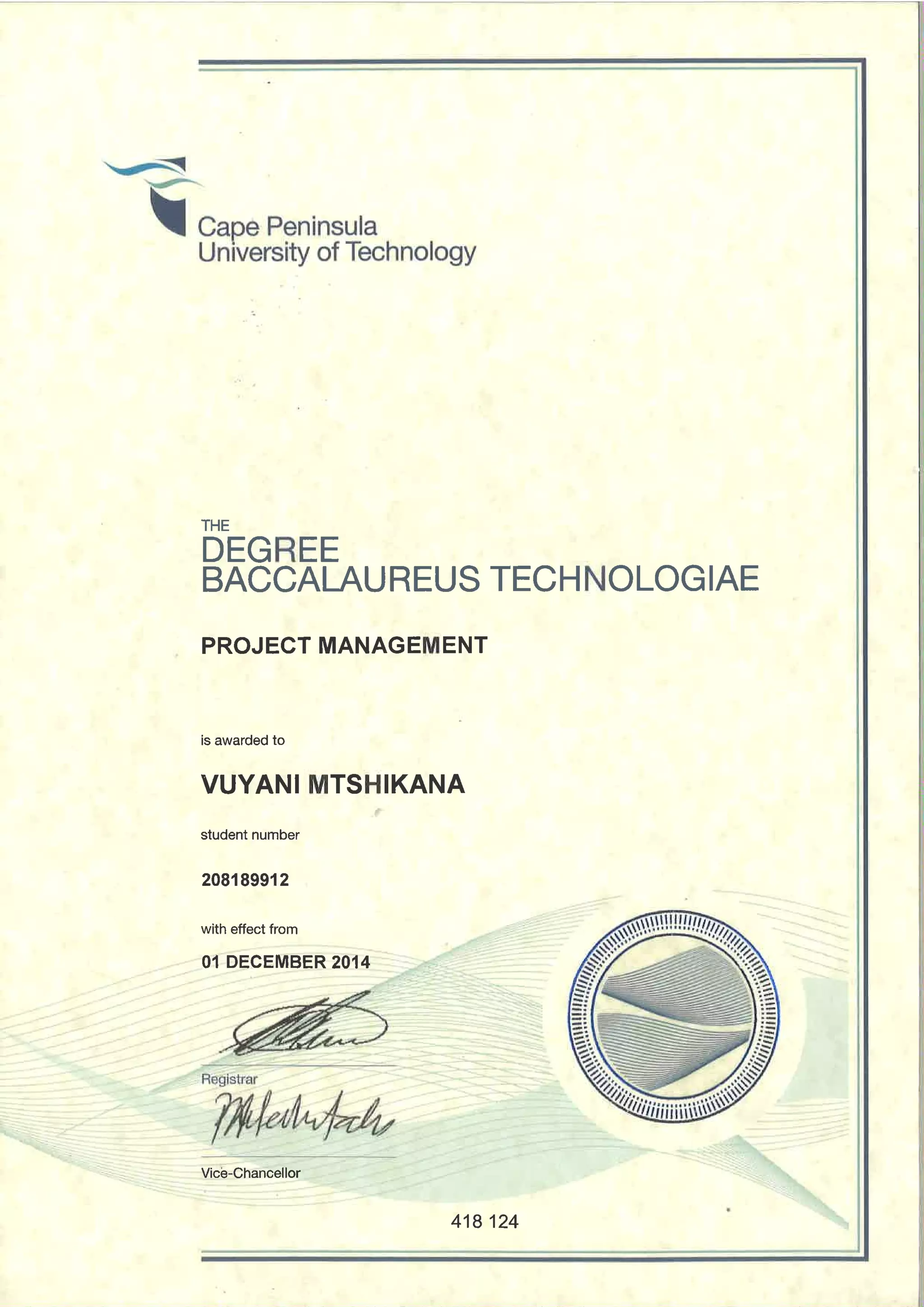 Project Degree | PDF