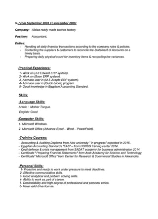 CV Mohamed Ragab | PDF