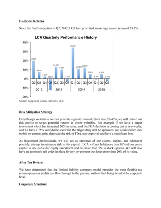 LCA Prospectus V6.0 | PDF