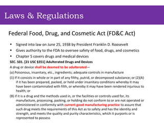 FDA Regulations | PPT