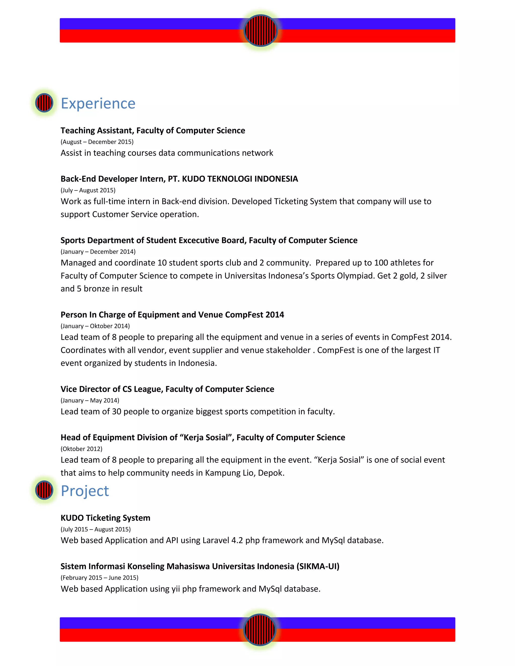 resume_Adlian Zaim Akbar | PDF