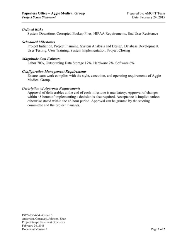 Paperless Office Project | PDF