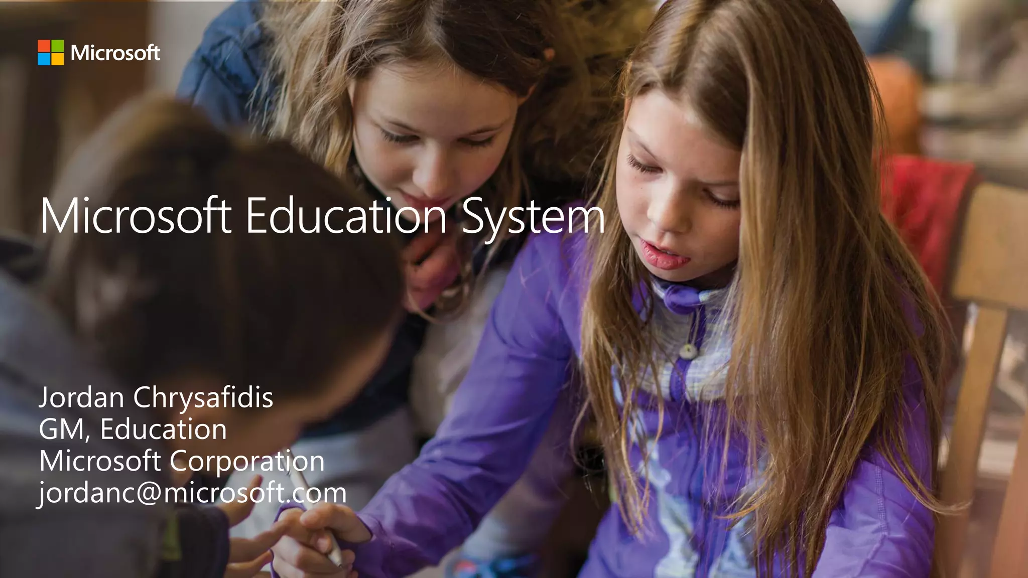 2018 Education Ambassador Program: Microsoft Presentation | PPT