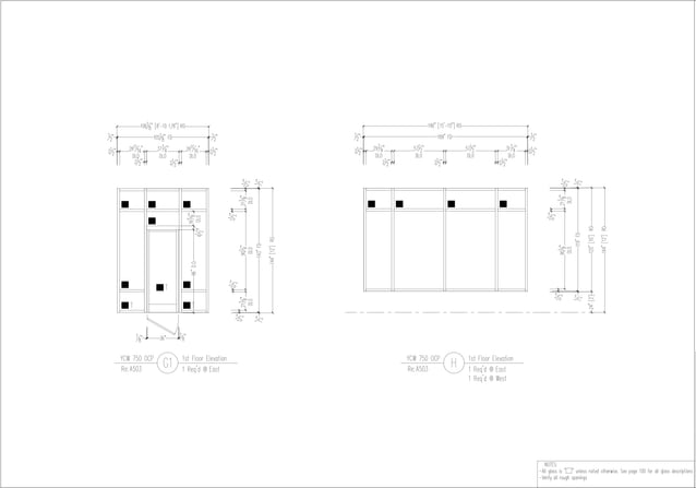 Glazing shop drawings | PDF