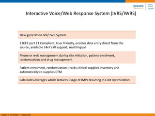 Bilcare GCS Overview | PDF